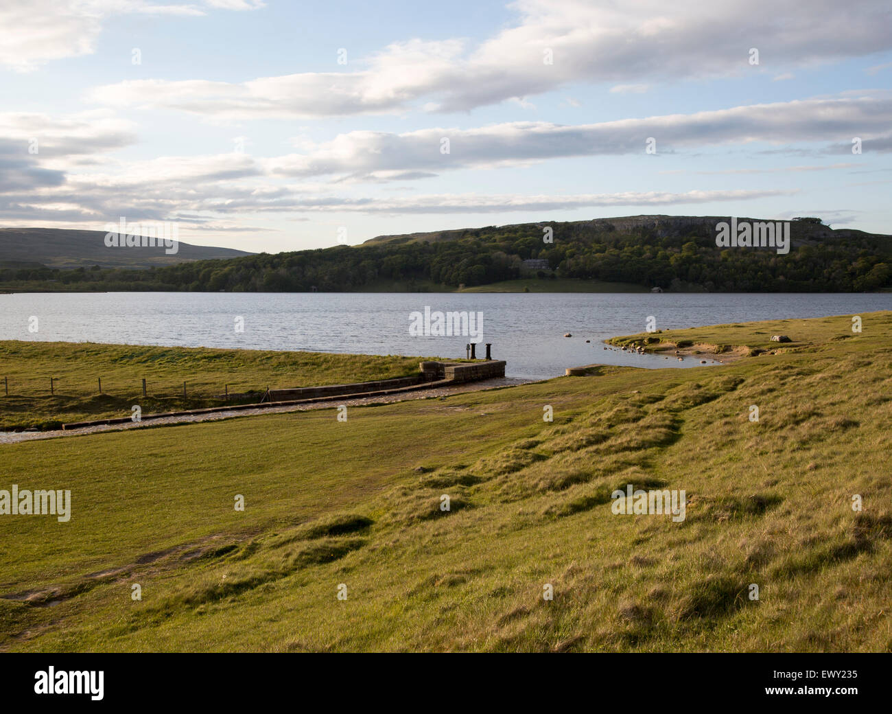 Malham Tarn lake, Yorkshire Dales national park, England, UK Stock ...