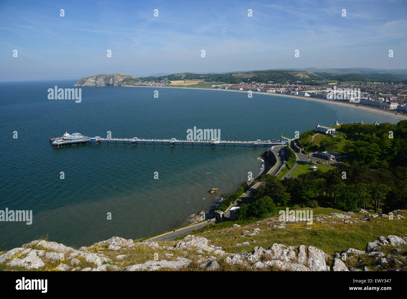 North wales llandudno pier hi-res stock photography and images - Alamy