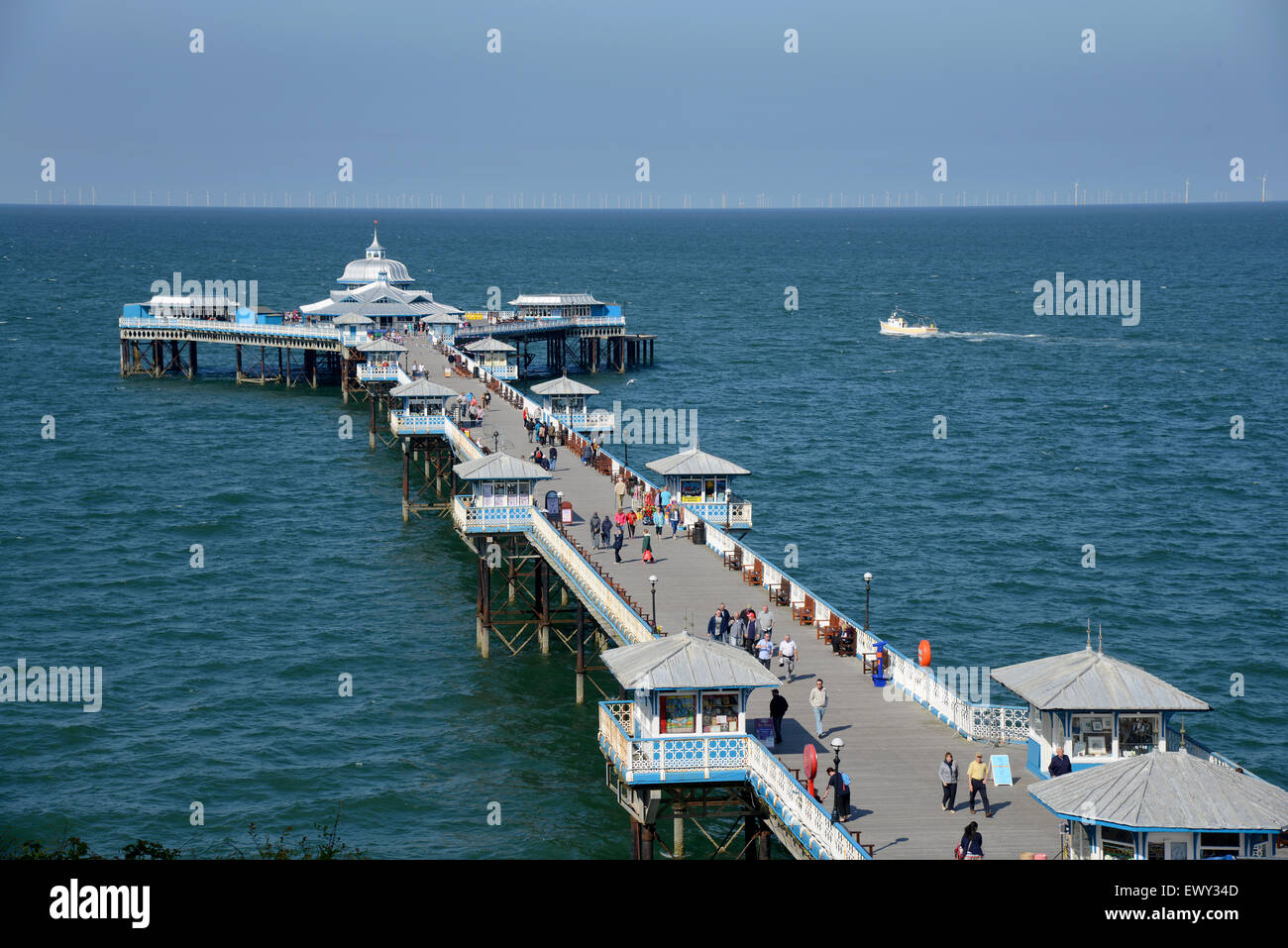 North wales pier hi-res stock photography and images - Alamy