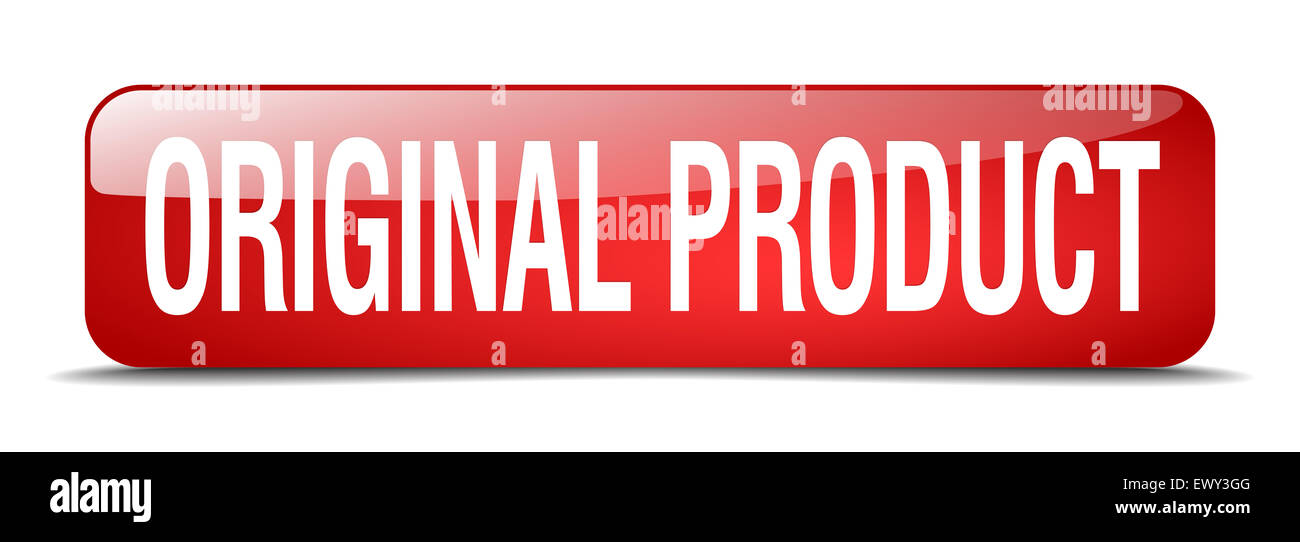 Original red 3d square hi-res stock photography and images - Alamy