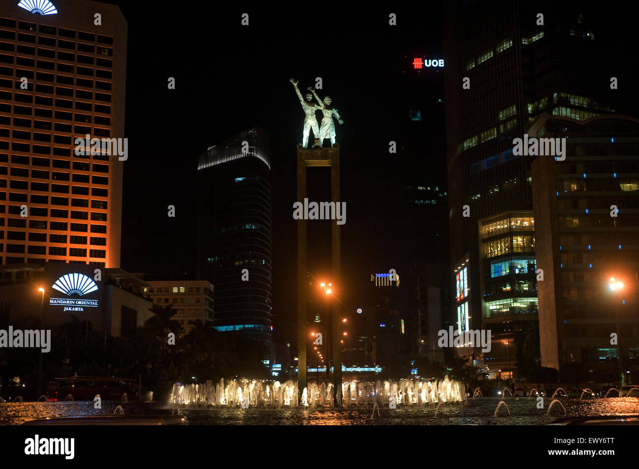 Jakarta, indonesia night sky High Resolution Stock Photography and ...