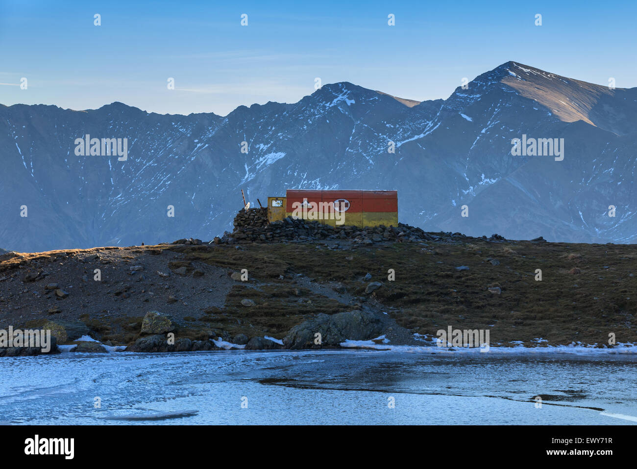 refuge Caltun, Romania Stock Photo - Alamy