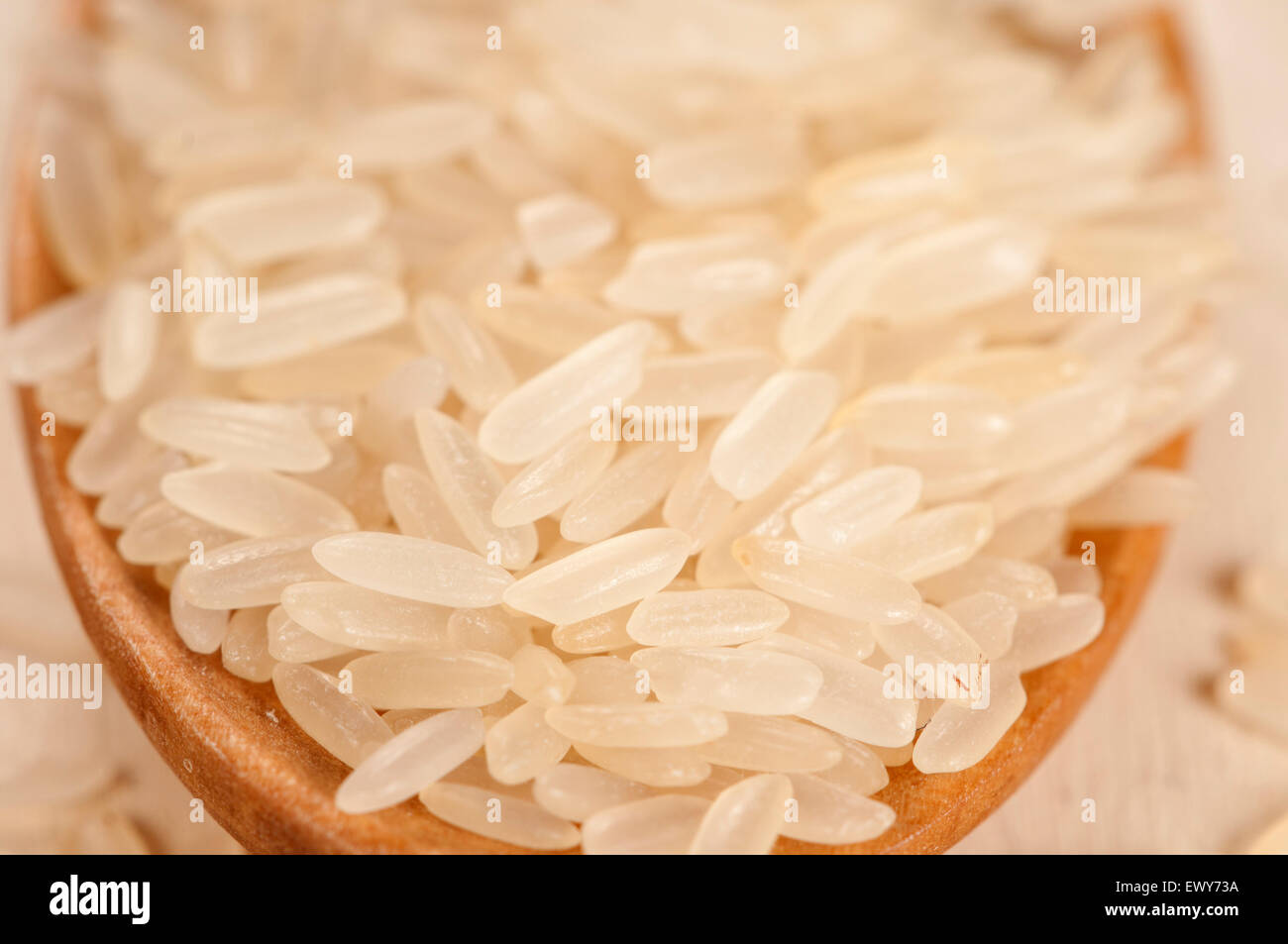 Parboiled rice (raw), closeup shot, local focus Stock Photo - Alamy