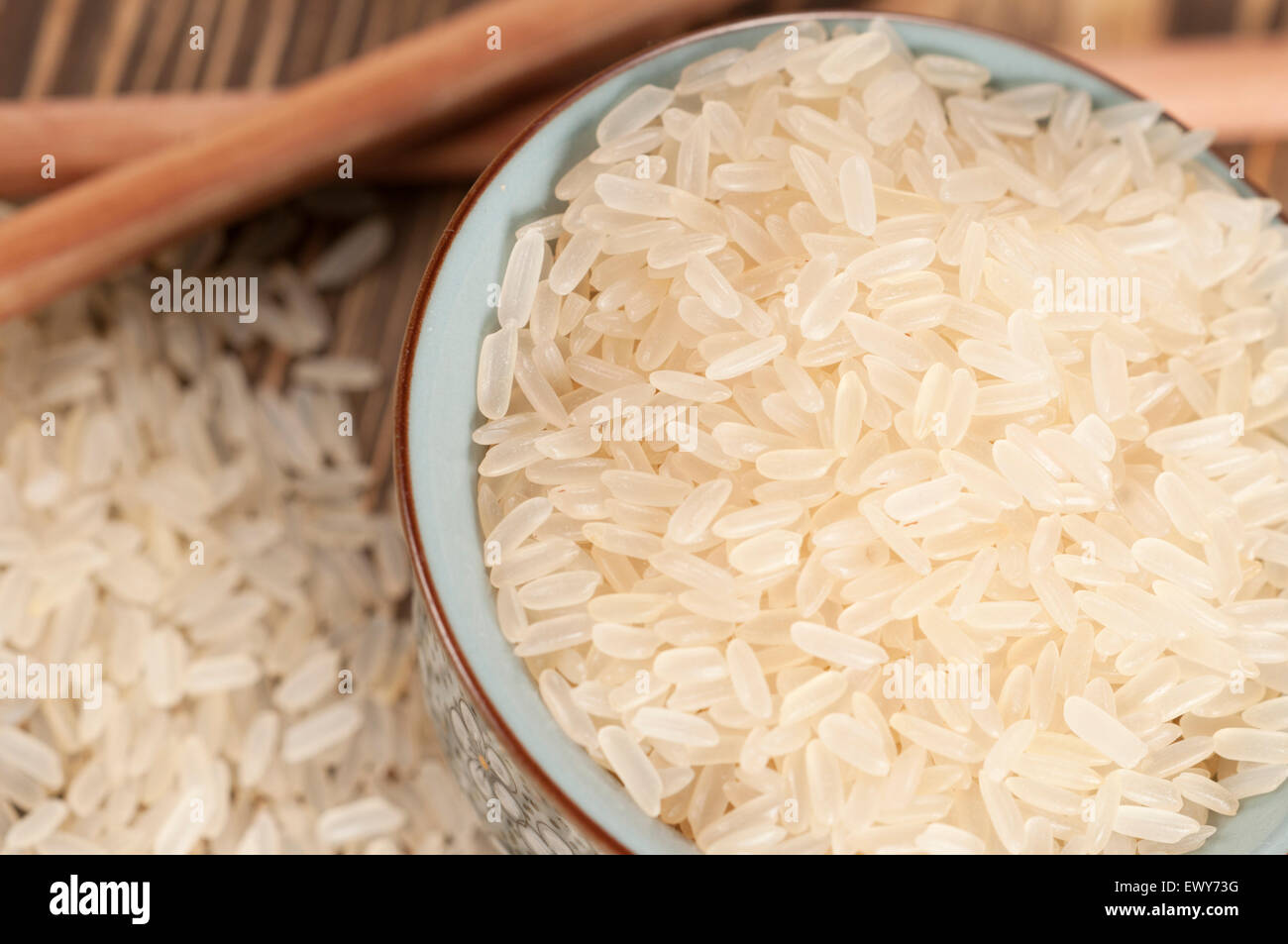 Parboiled rice (raw), closeup shot, local focus Stock Photo - Alamy