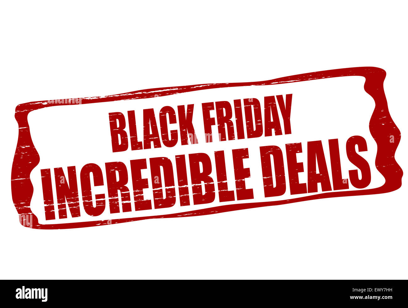 Stamp with text incredible deals inside, illustration Stock Photo - Alamy