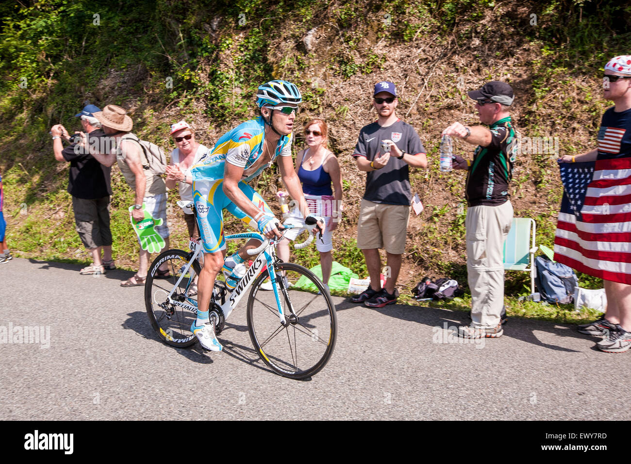 Worlds most famous cycle race pyrenees hi-res stock photography and ...