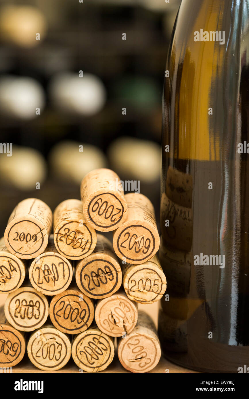 Bottle red wine corks hi-res stock photography and images - Alamy