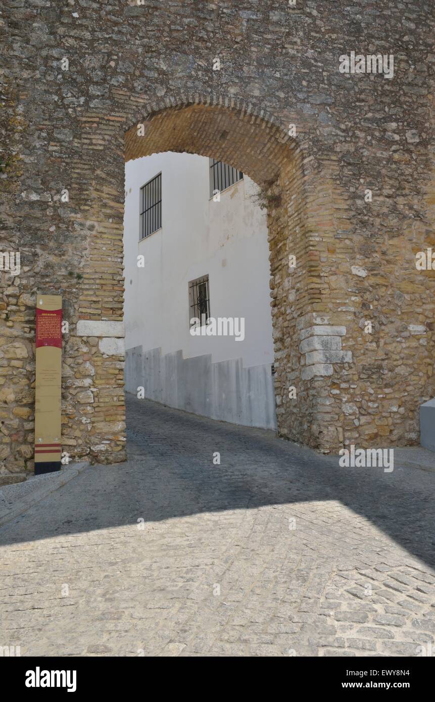 The arch of Bethlehem is one of the three ancient gates of the walled ...