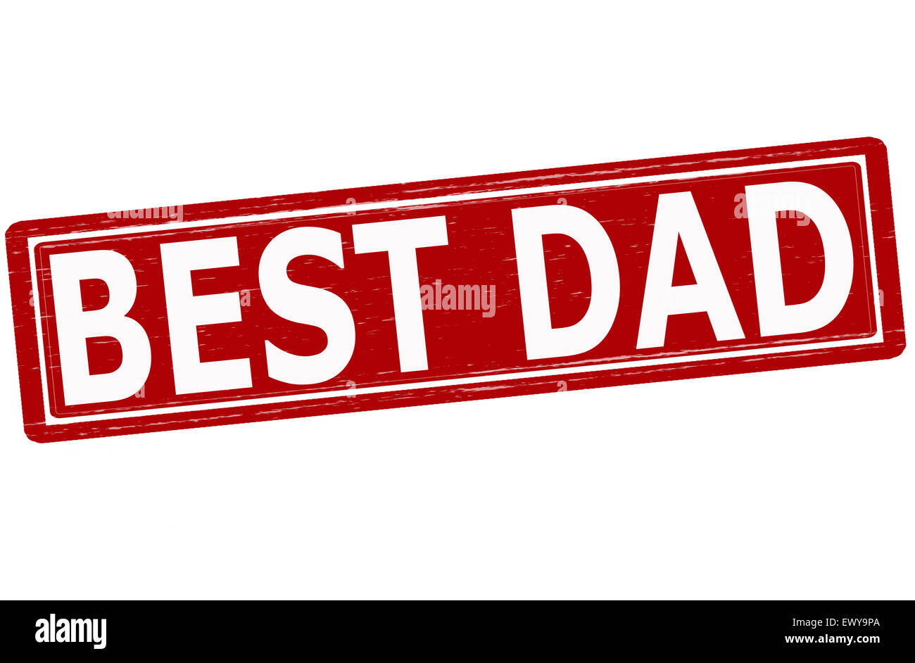 Stamp with text best dad inside, illustration Stock Photo - Alamy
