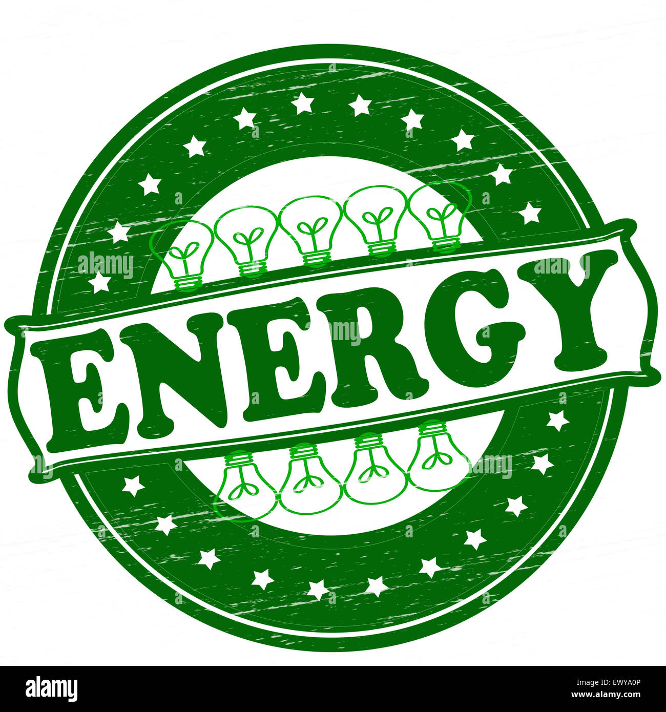 Stamp with word energy inside, illustration Stock Photo - Alamy