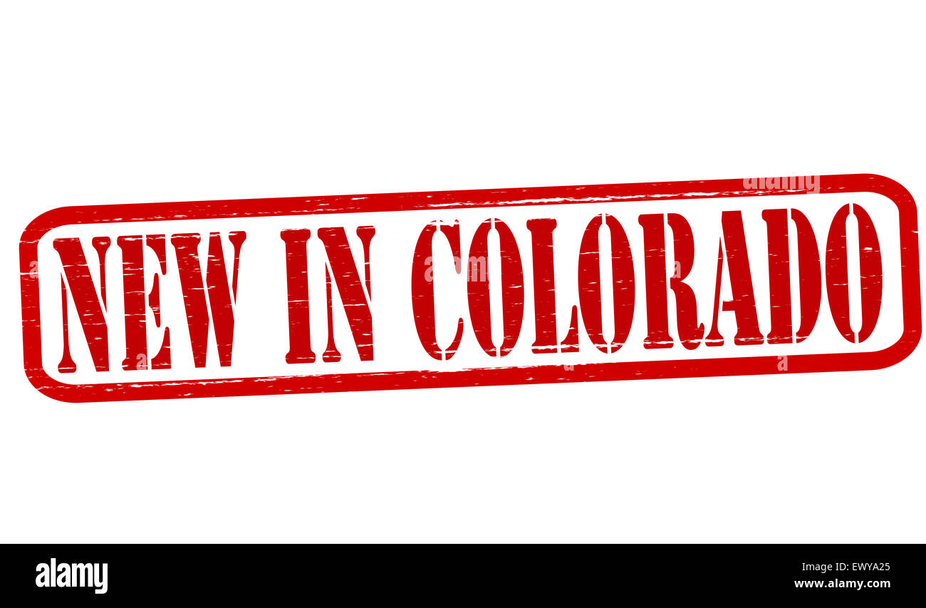 Colorado text hi-res stock photography and images - Alamy