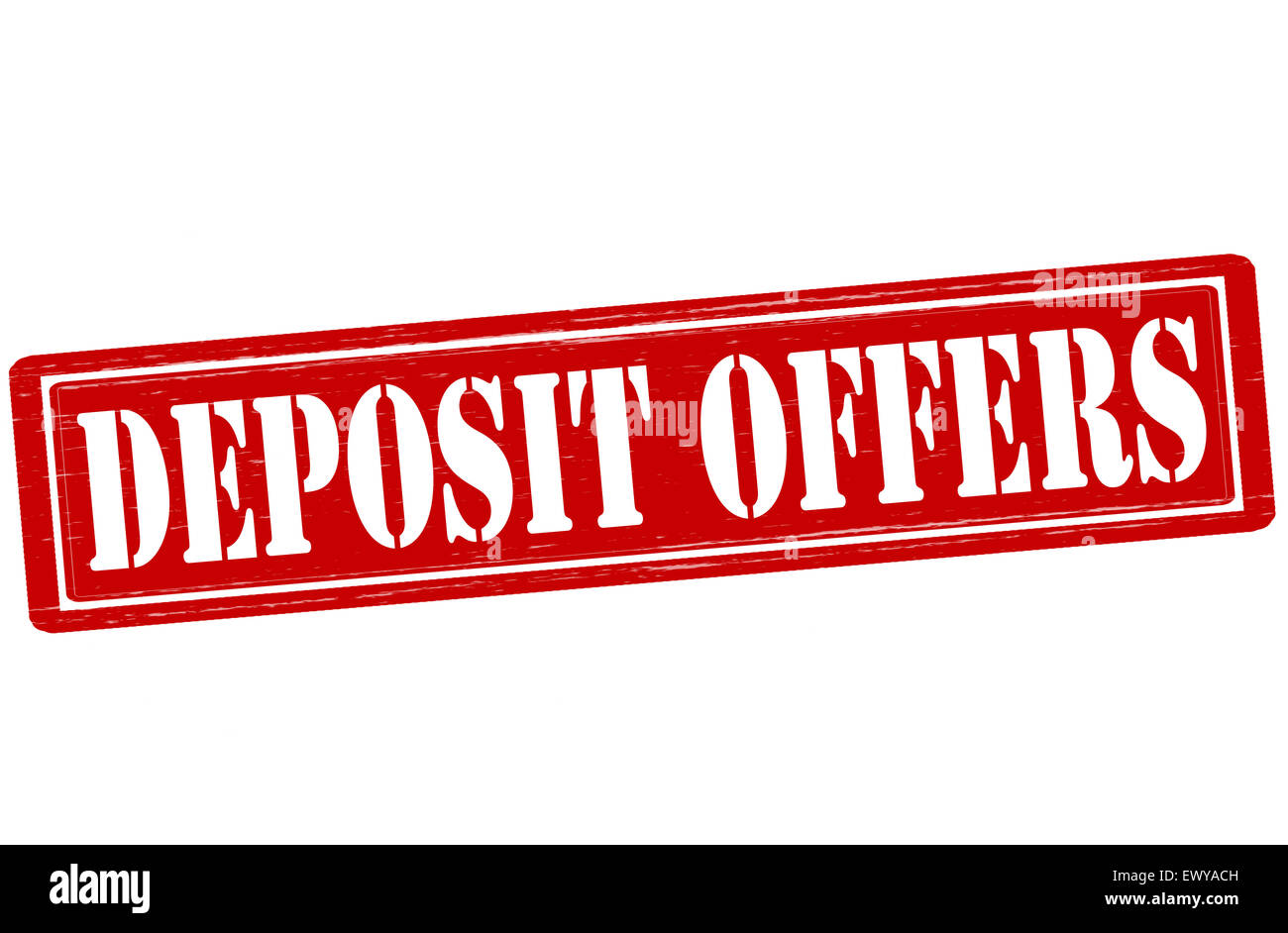 Deposit stamp hi-res stock photography and images - Alamy