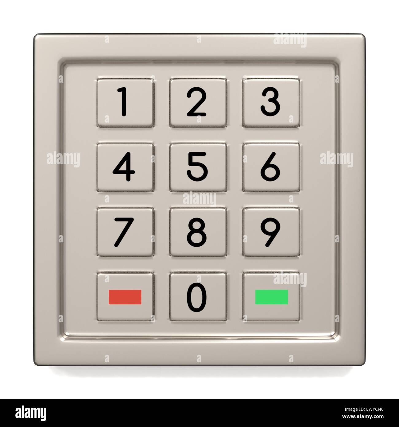Atm machine keypad Stock Photo - Alamy