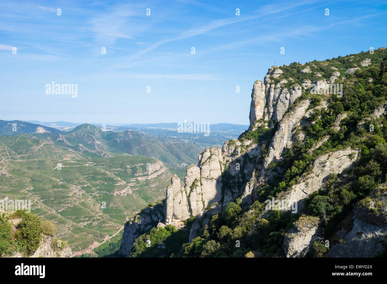 Montserrat scenic view hi-res stock photography and images - Alamy