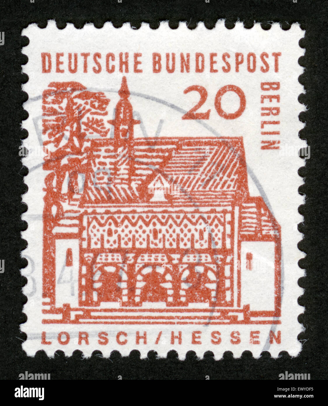 Berlin postage stamp vintage hi-res stock photography and images - Alamy