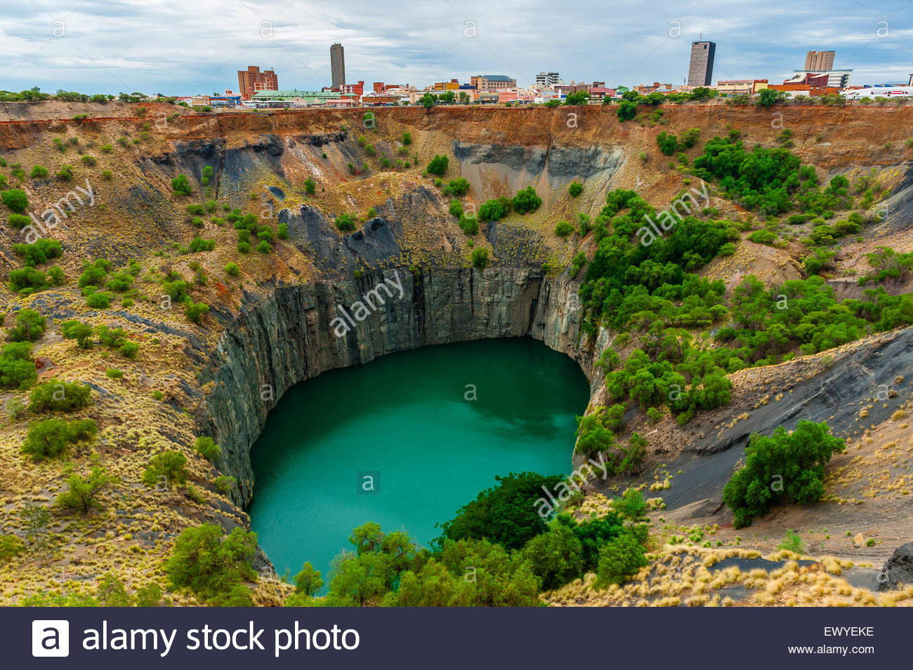 Kimberley Diamond Mine South Africa High Resolution Stock Photography ...