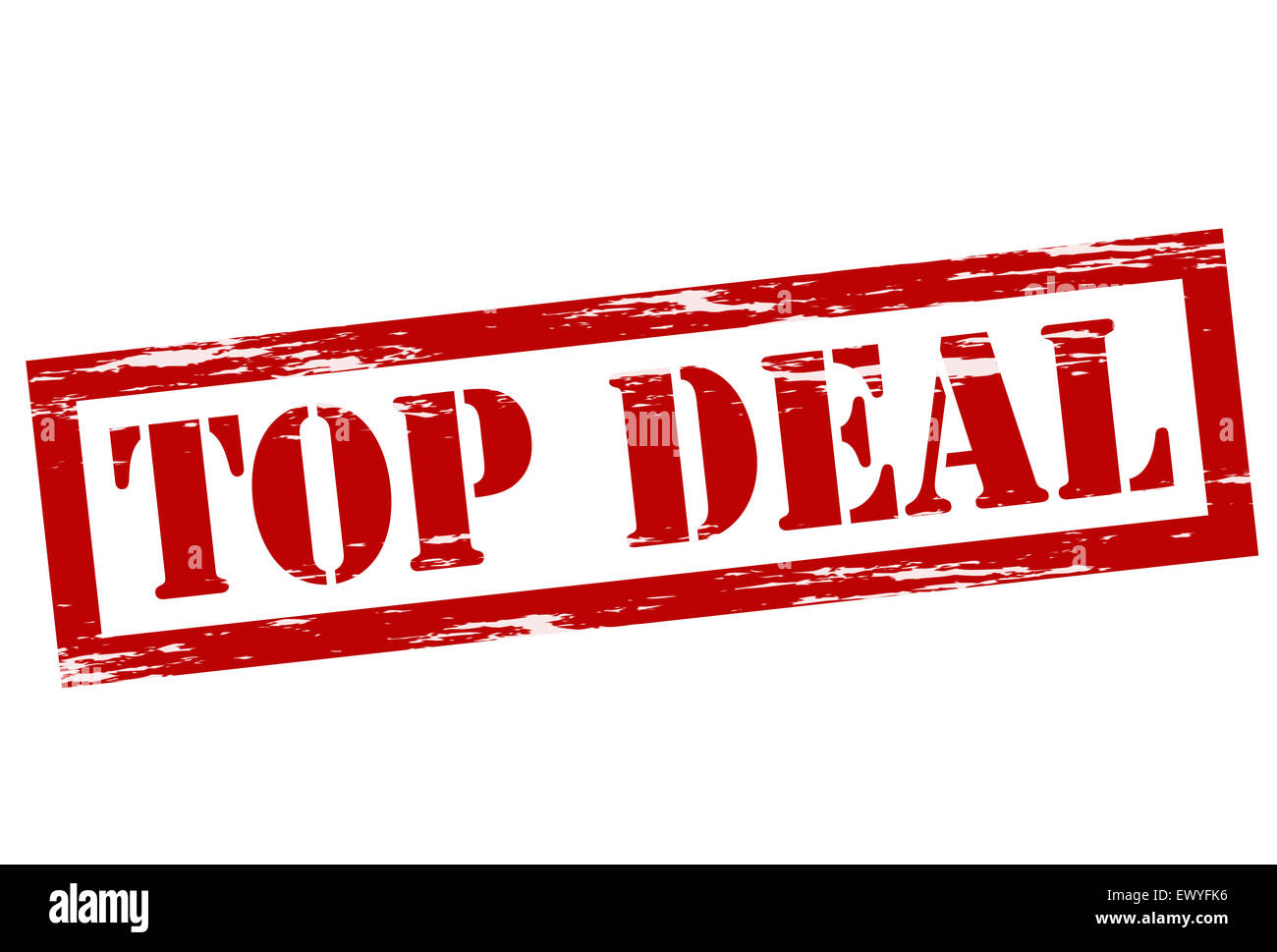 Stamp with text top deal inside hi-res stock photography and images - Alamy