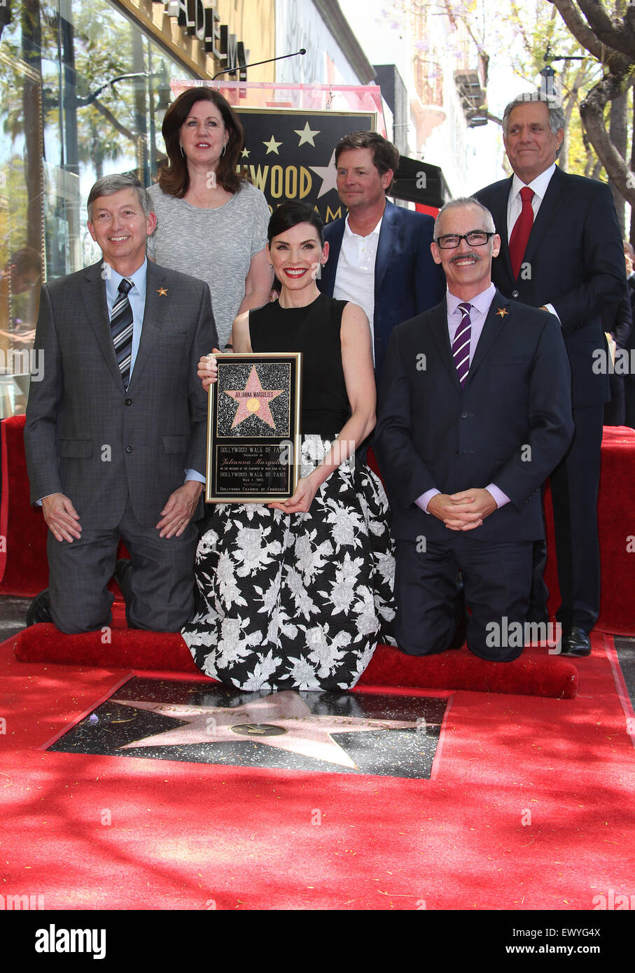 Julianna Margulies honored with a star on the Hollywood Walk of Fame ...
