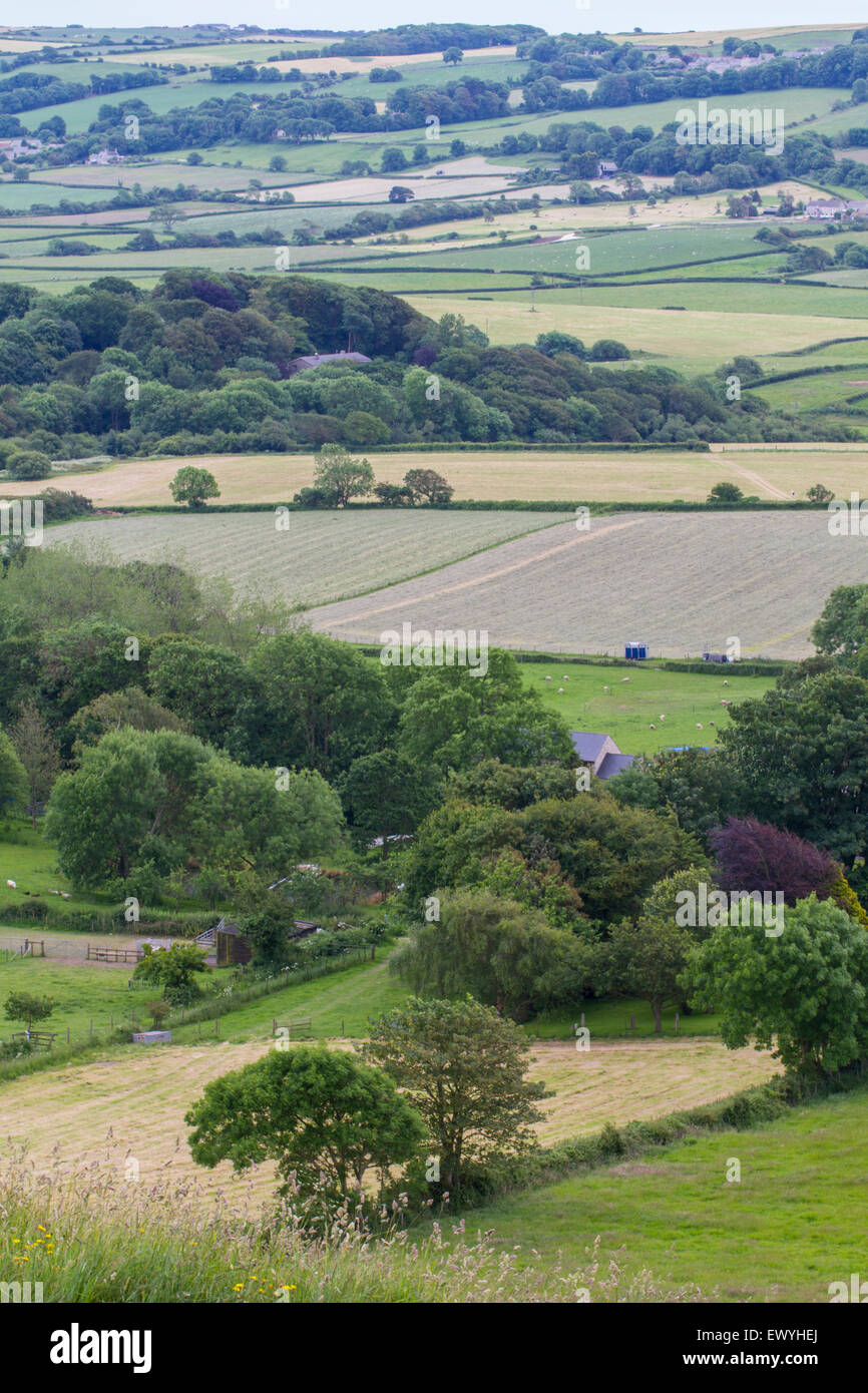 Rolling farm fields hi-res stock photography and images - Alamy