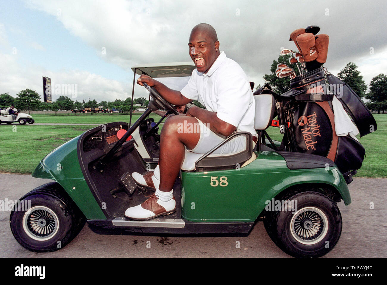 DETROIT, U.S. – AUGUST 6: Marcellus Wiley at the Jerome Bettis ...