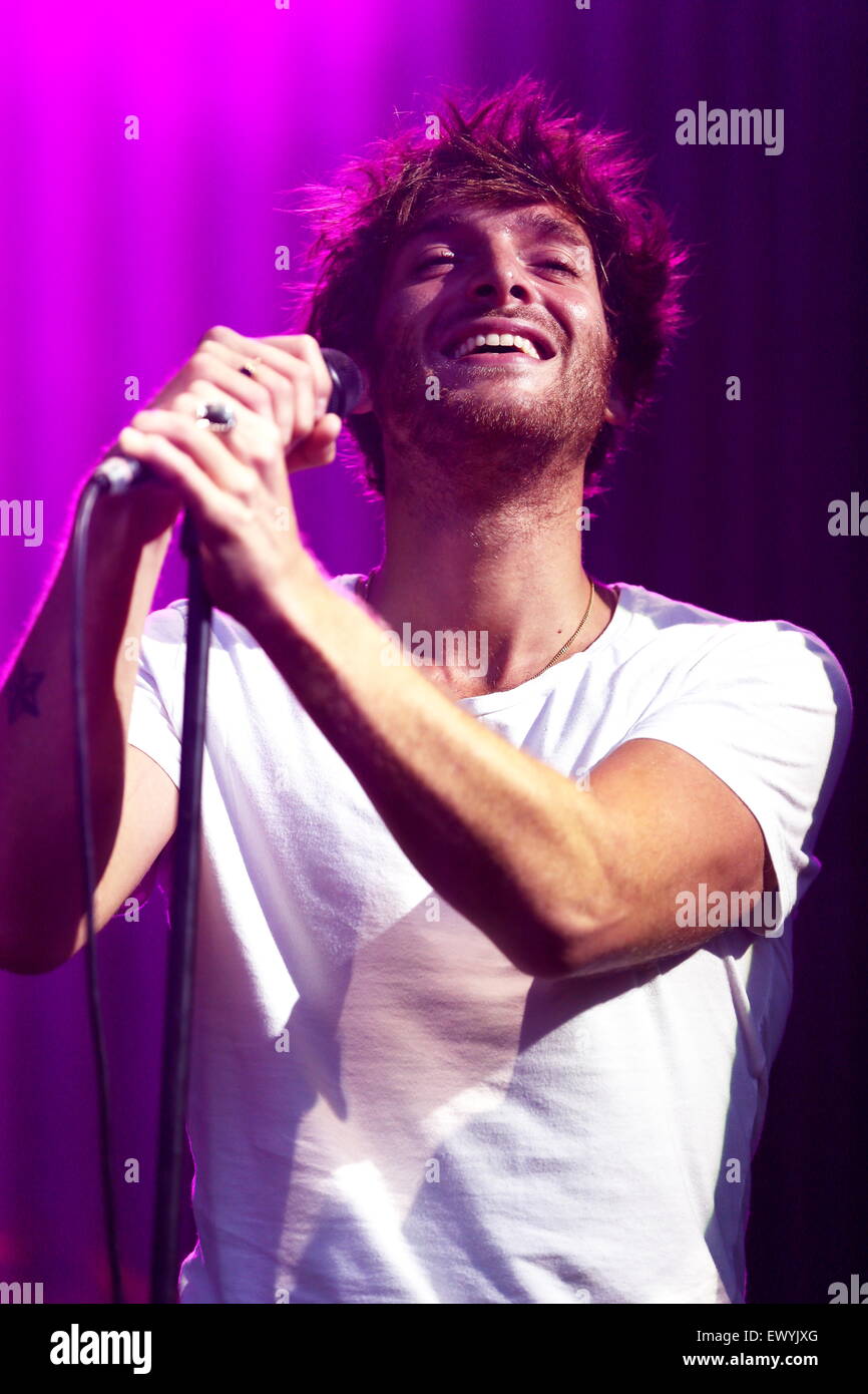 Manchester, UK. 2nd July, 2015. Singer-songwriter Paolo Nutini performs ...