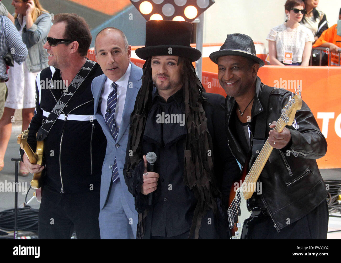 New York, New York, USA. 2nd July, 2015. Musician ROY HAY, 'Today' show ...