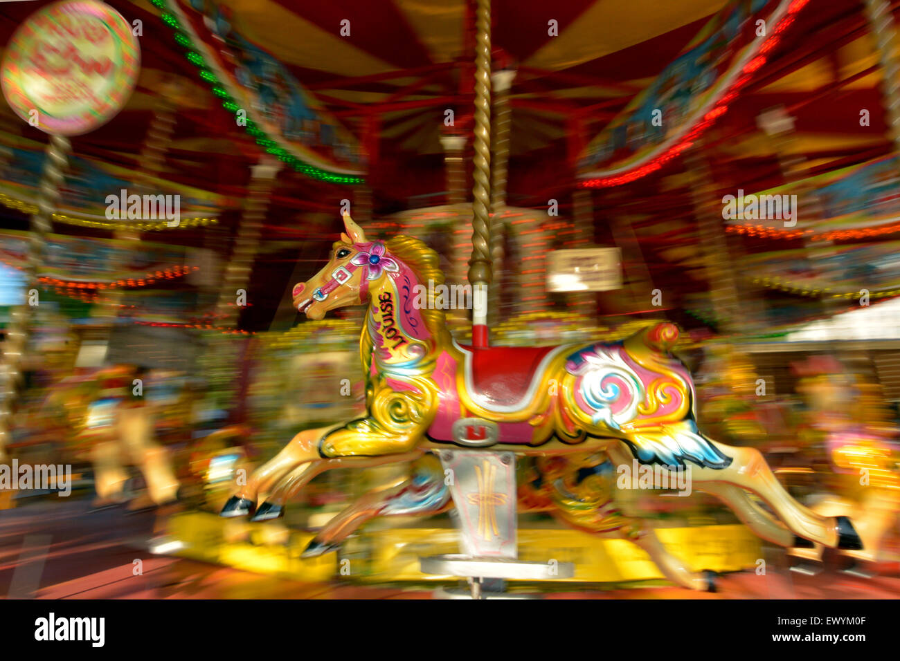 Classic Amusement Park Ride High Resolution Stock Photography and ...