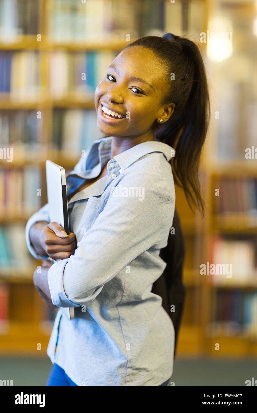 African american college student with laptop hi-res stock photography ...