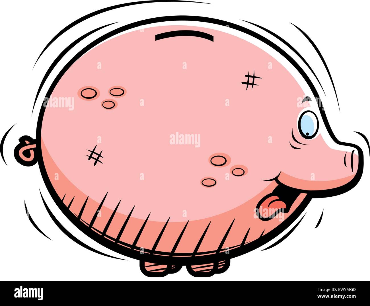 Piggy cartoon hi-res stock photography and images - Alamy
