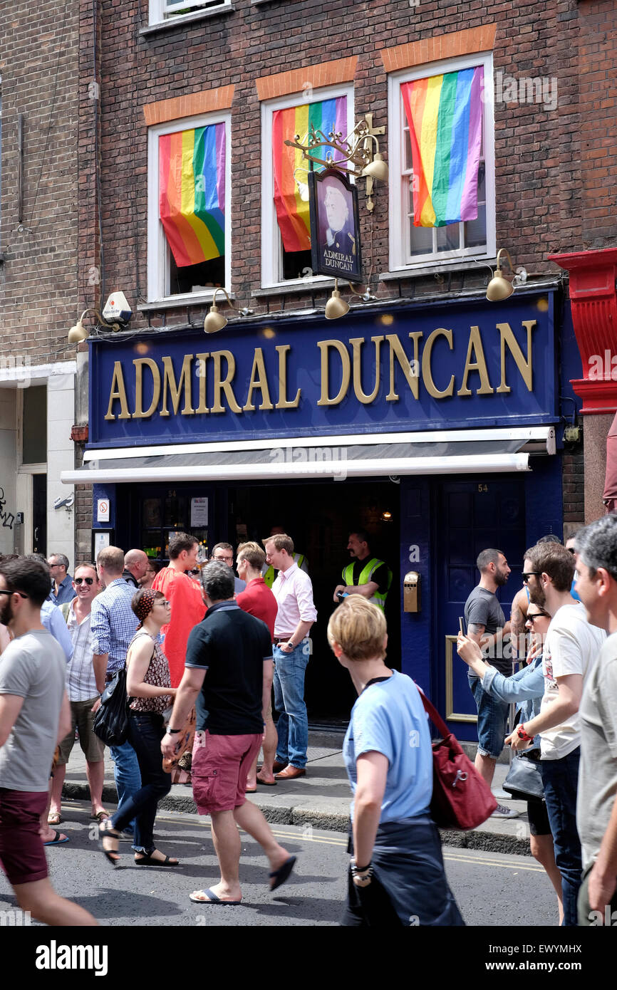 Admiral duncan pub soho hi-res stock photography and images - Alamy