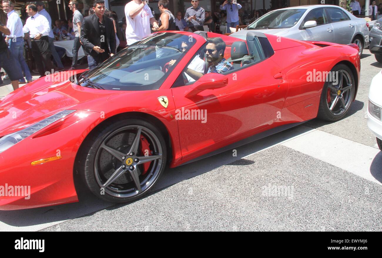 Scott Disick Ferrari
