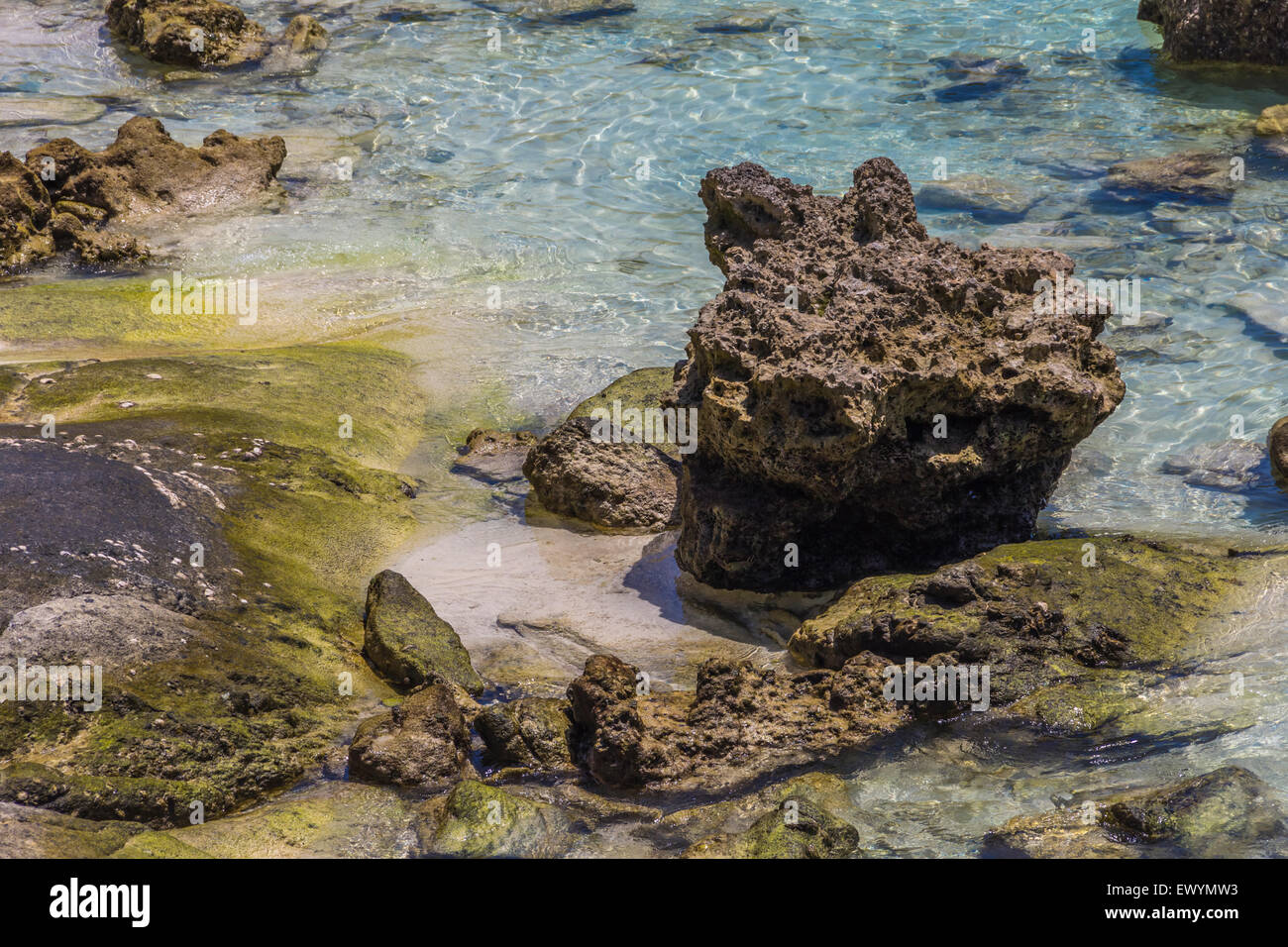 Stone on the island of Koh Racha Stock Photo - Alamy
