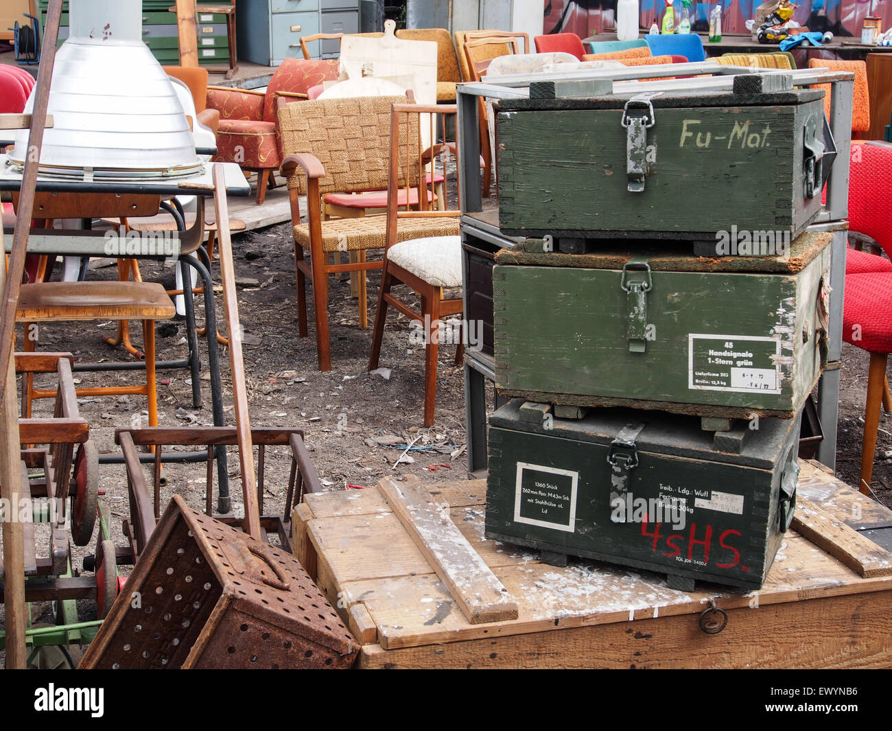 Stocked military boxes Stock Photo - Alamy