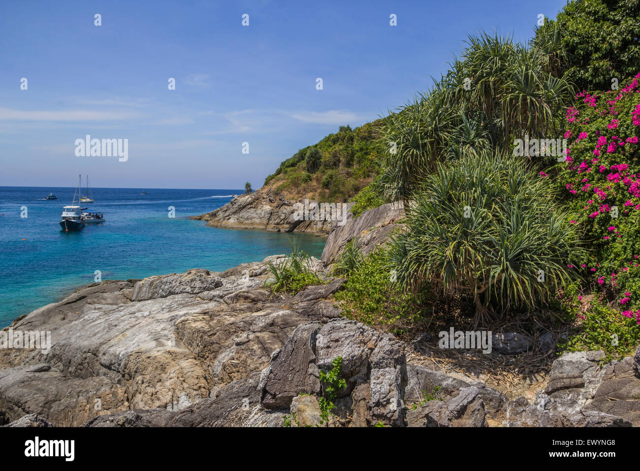 Viewpoint on the island of Koh Racha Stock Photo - Alamy
