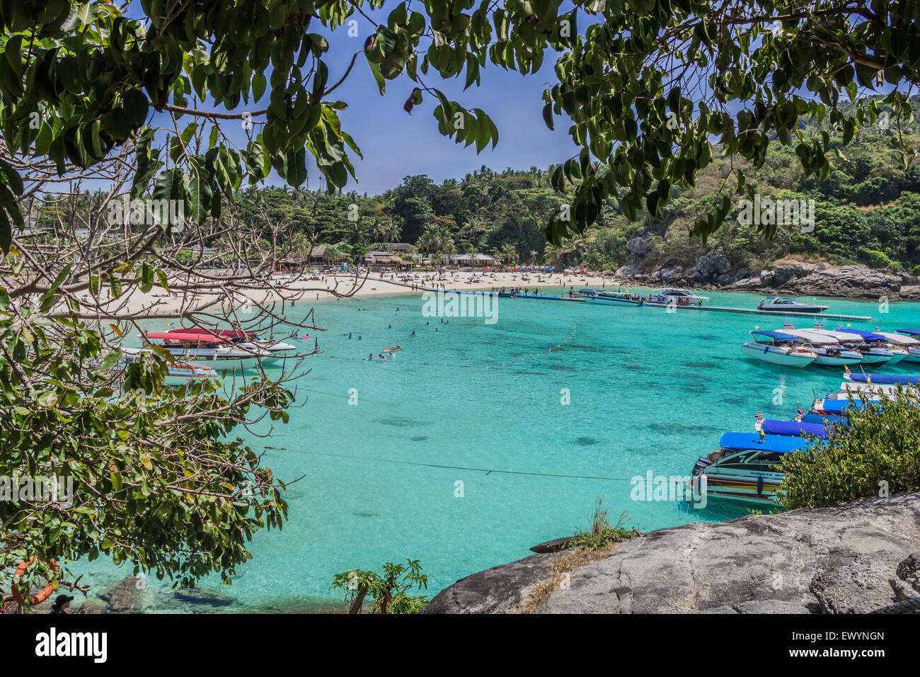 Viewpoint on the island of Koh Racha Stock Photo - Alamy