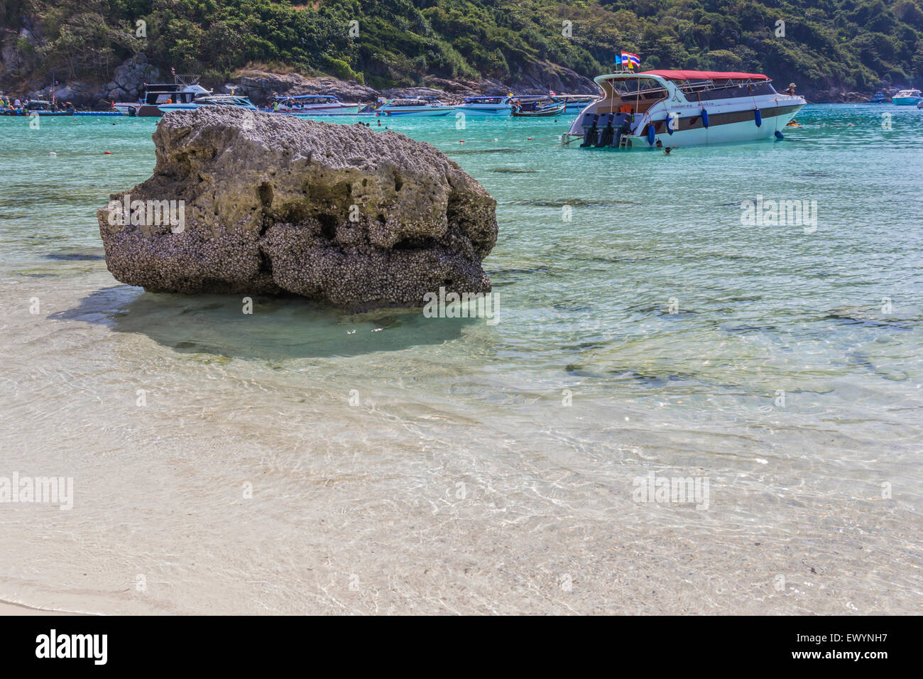 Stone on the island of Koh Racha Stock Photo - Alamy