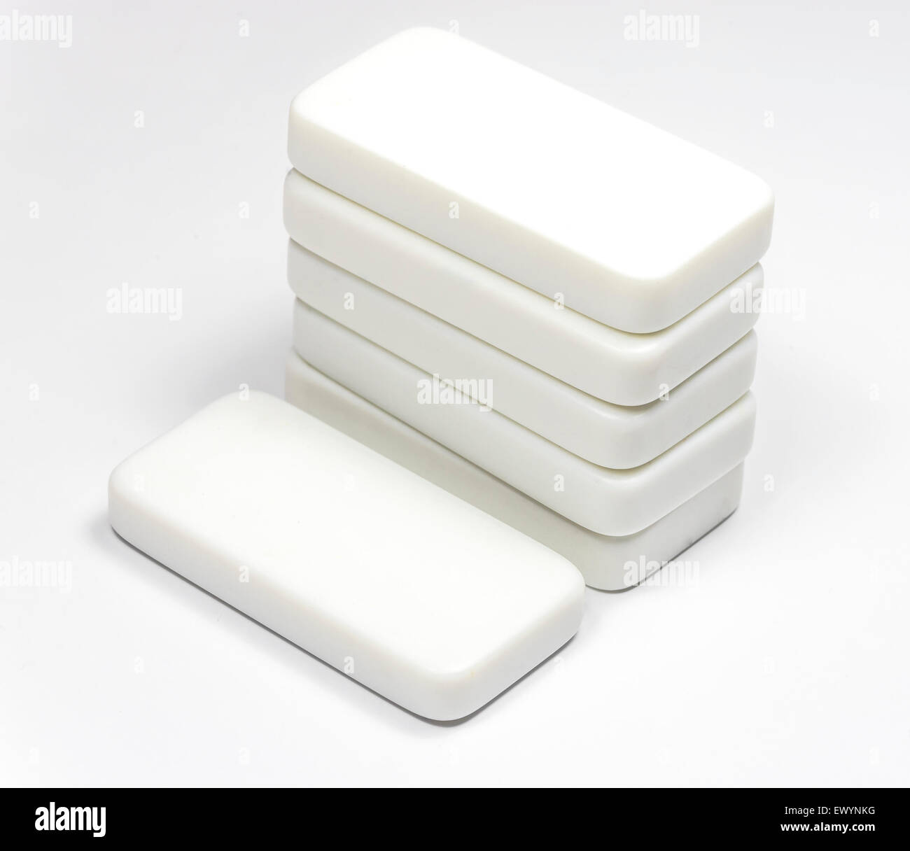 Rectangle cubes on white background Stock Photo - Alamy