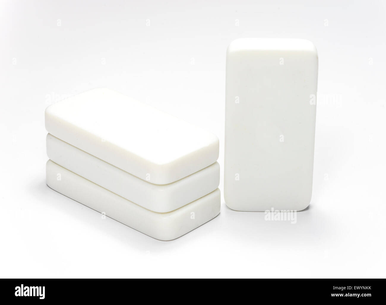 Rectangle cubes on white background Stock Photo - Alamy