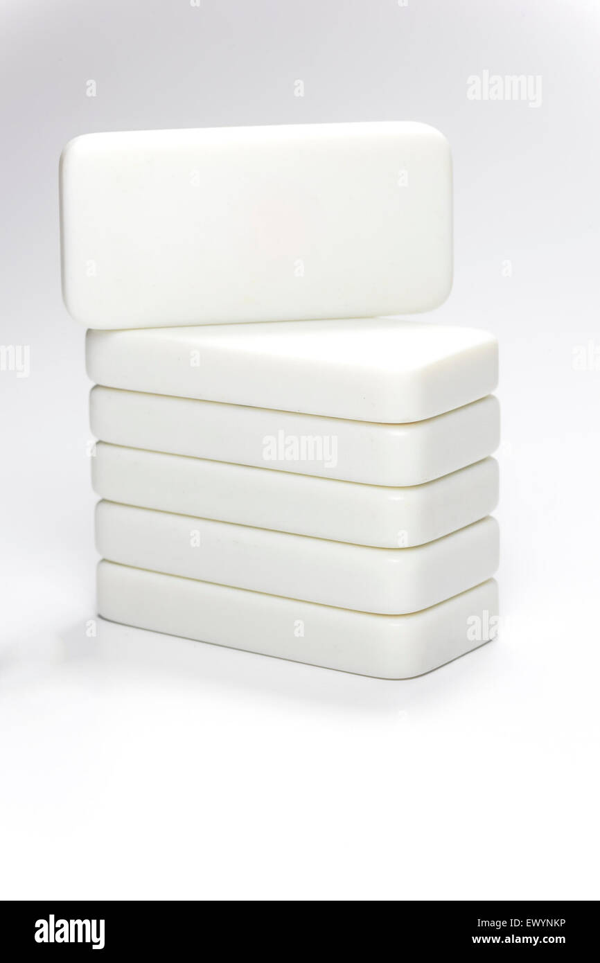 Rectangle cubes on white background Stock Photo - Alamy