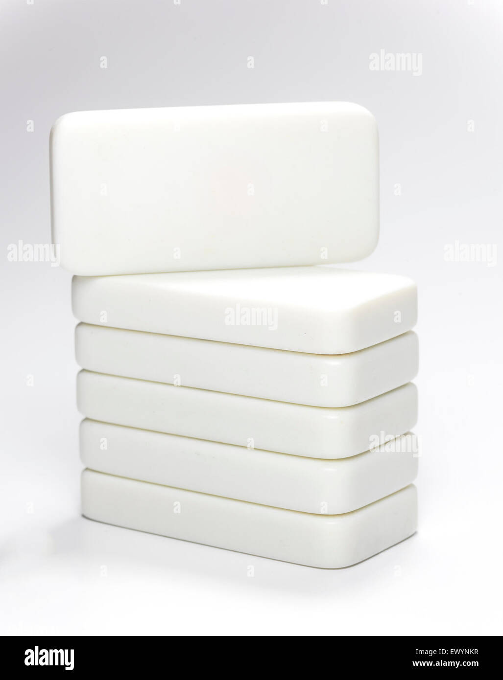 Rectangle cubes on white background Stock Photo - Alamy