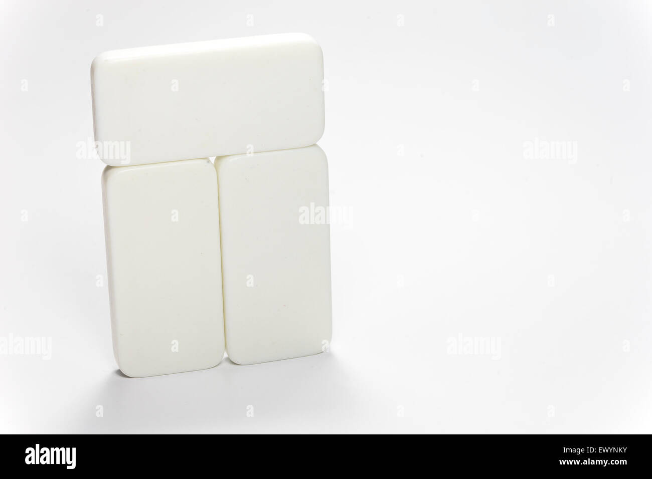 Rectangle cubes on white background Stock Photo - Alamy