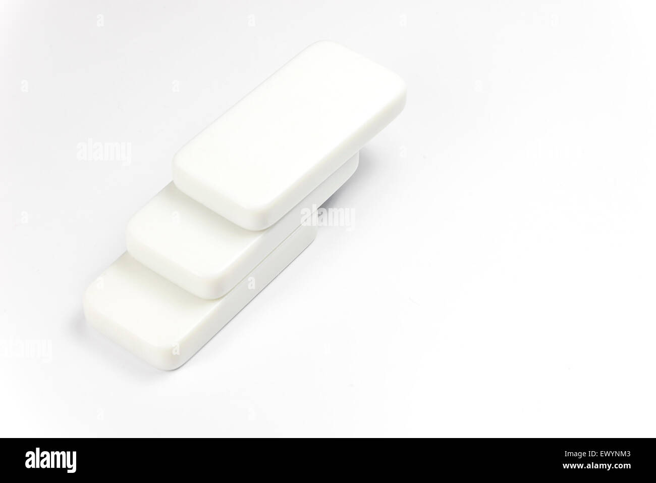 Rectangle cubes on white background Stock Photo - Alamy