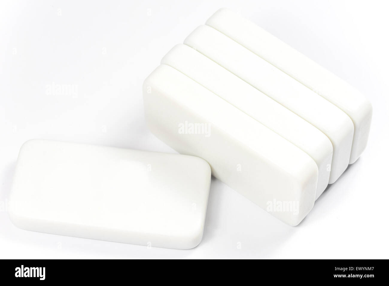 Rectangle cubes on white background Stock Photo - Alamy