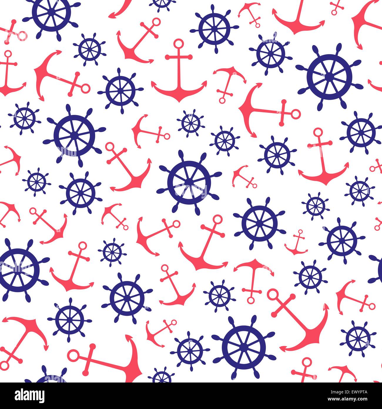 Seamless nautical pattern Stock Vector Image & Art - Alamy
