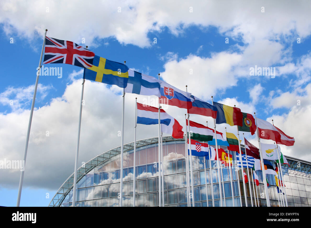 Flags of the member states hi-res stock photography and images - Alamy