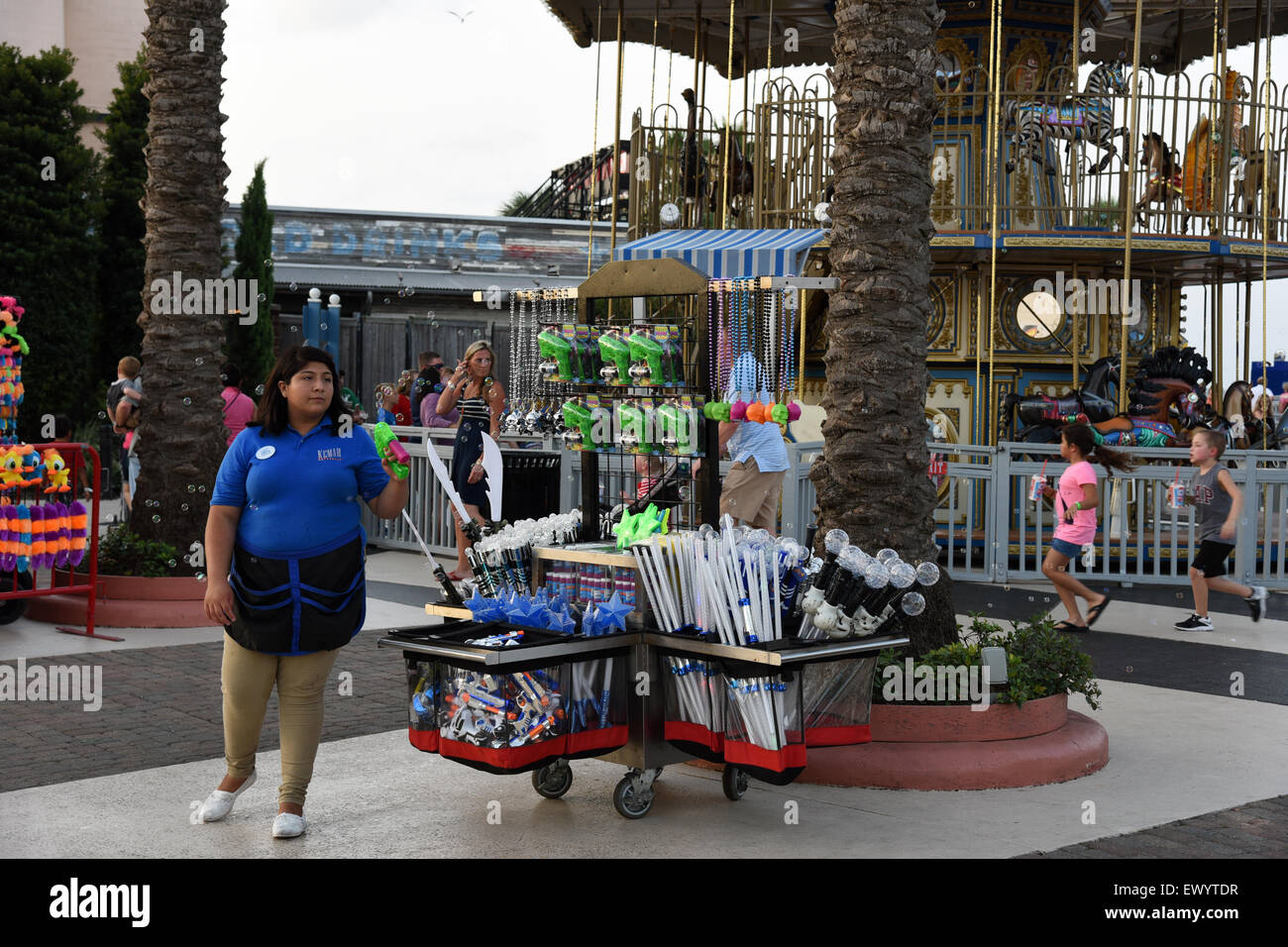 Carnival worker hi-res stock photography and images - Alamy