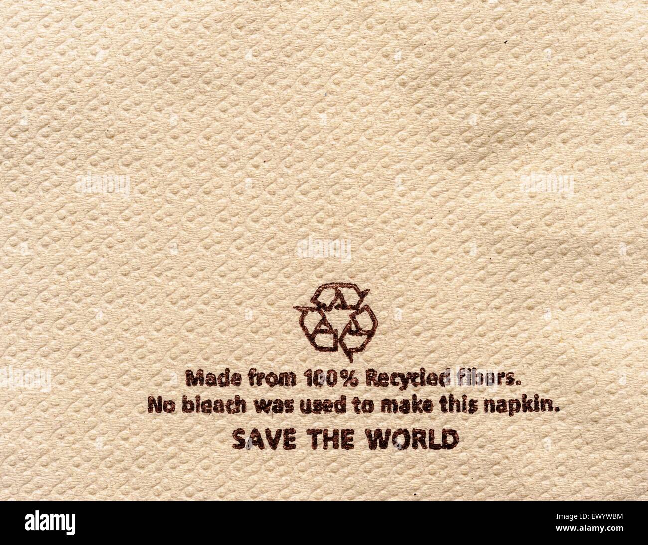 Recycle tissue background Stock Photo - Alamy