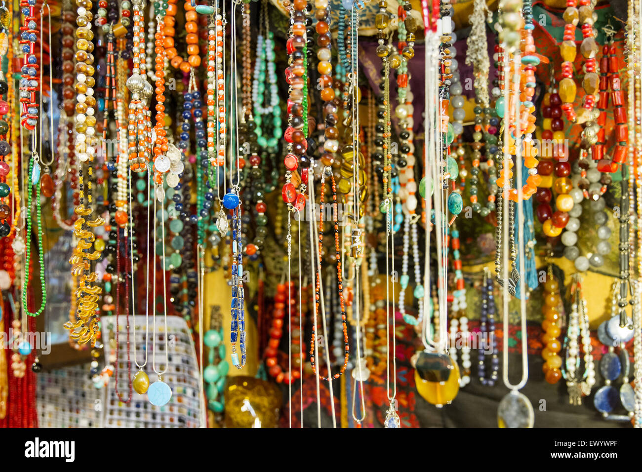 Beautiful photo of souvenir shops in the Arab quarter Stock Photo - Alamy