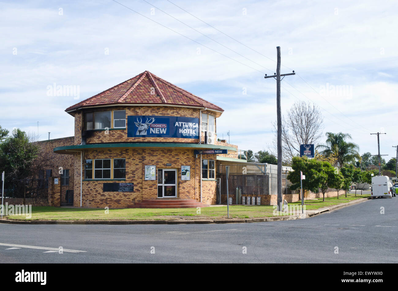 Hotel at Attunga NSW Australia Stock Photo - Alamy