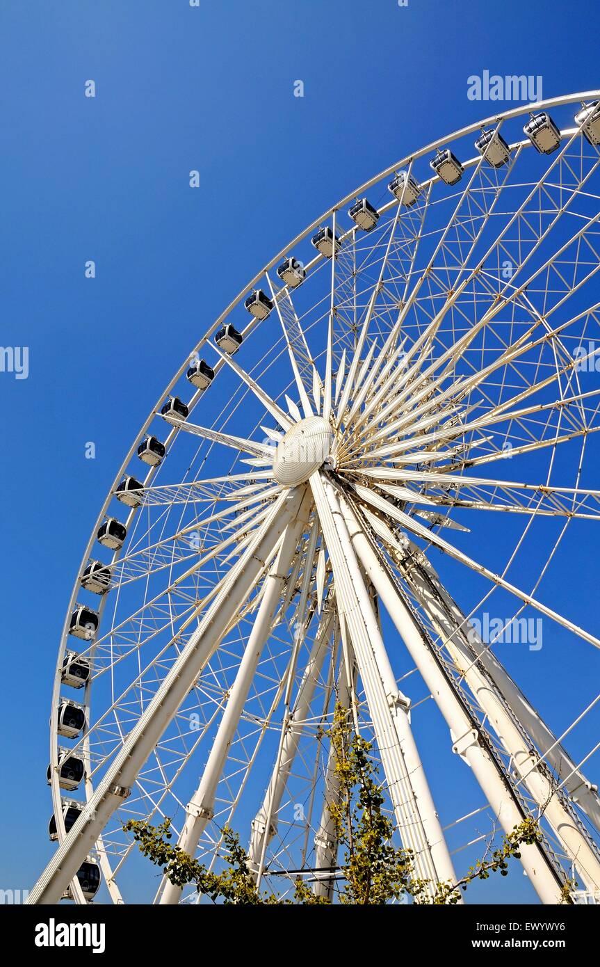 View of the Echo wheel of Liverpool at Keel Wharf, Liverpool ...